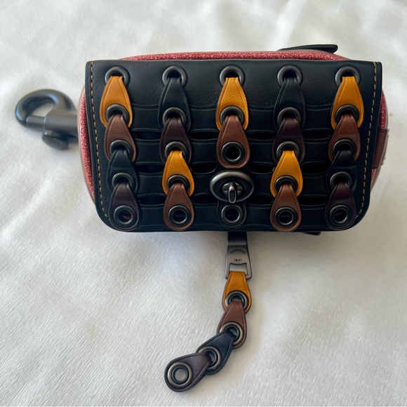 Coach | Bags | Coach Dylan 8 With Colourblock Link In Blackgoldenrod ...